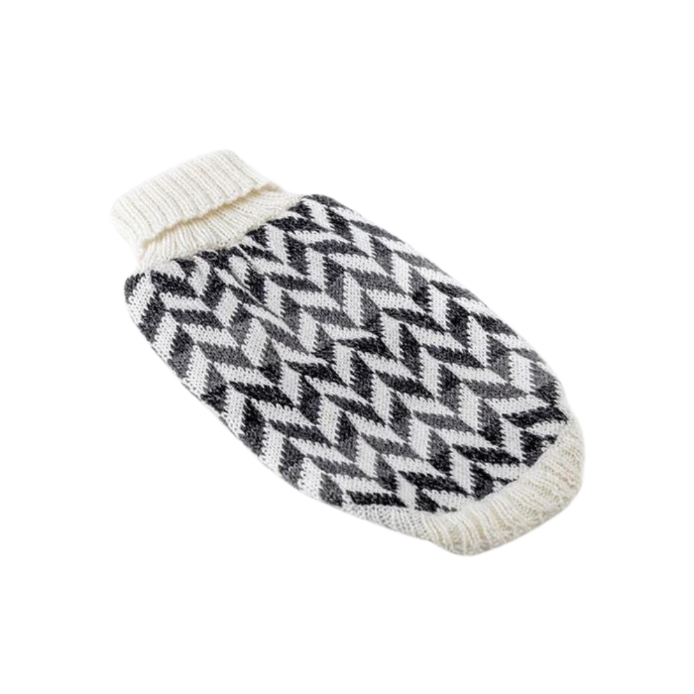 Alqo Wasi Alpaca Dog Sweater - Herringbone | Pets of Ponsonby